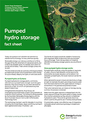 Fact sheets | EnergyAustralia