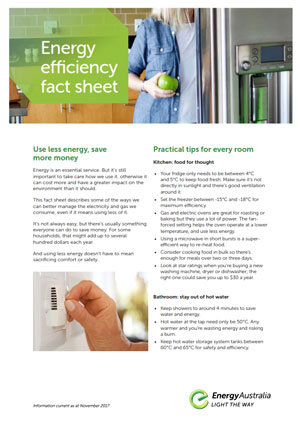 Fact sheets | EnergyAustralia