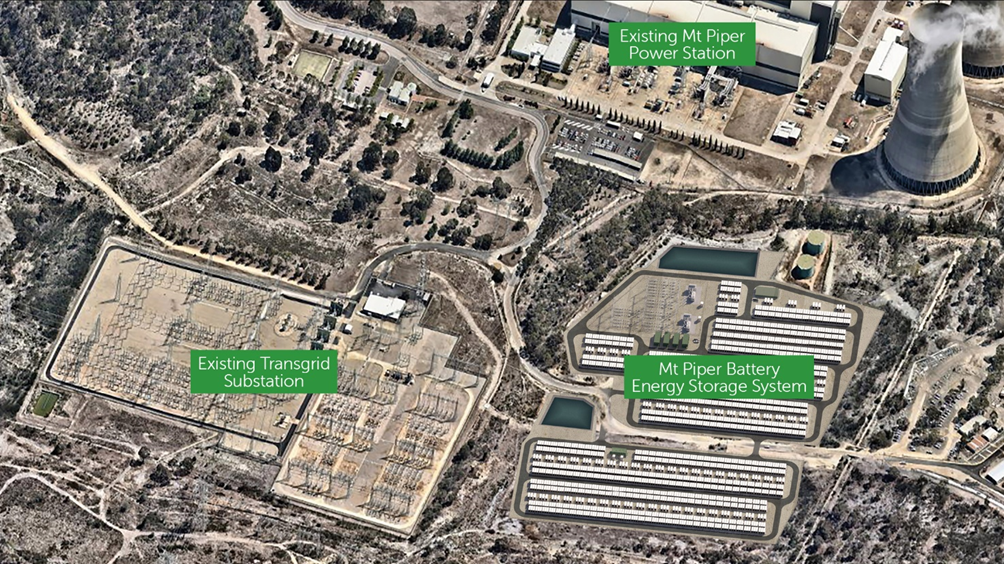 Mt Piper Battery Energy Storage System | EnergyAustralia